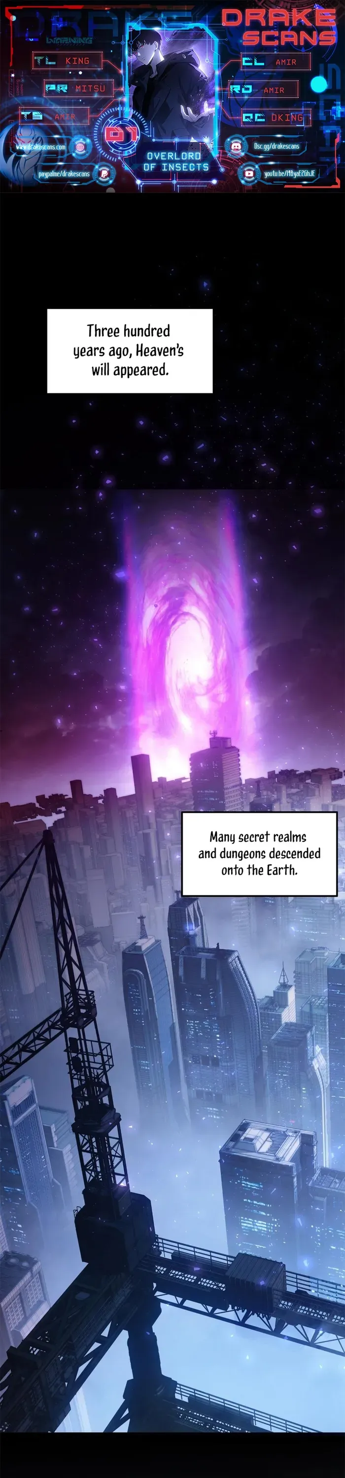 Overlord of Insects Manhwa - Chapter 1 - Read Manhwa Online | Best ...